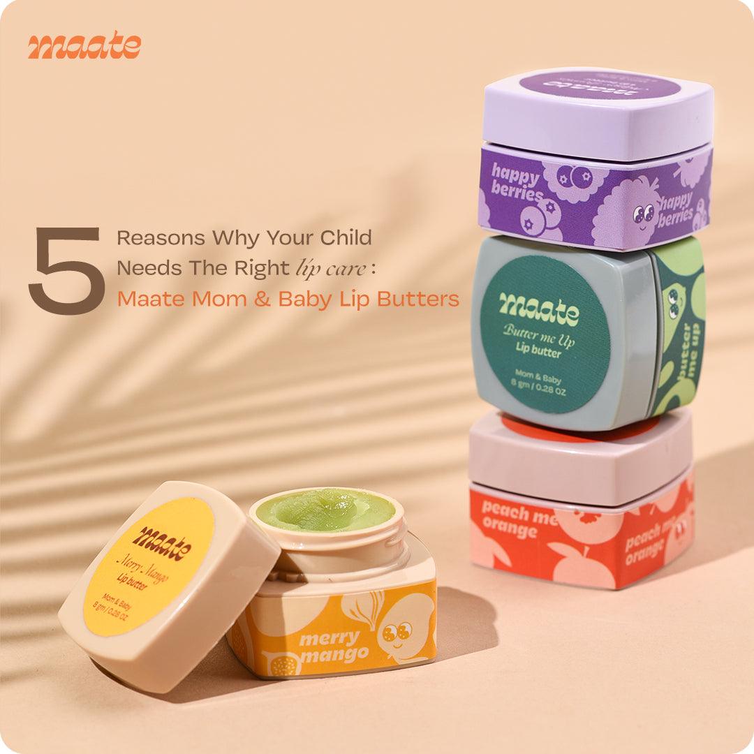 5 Reasons Why Your Child Needs The Right Lip Care: Maate Mom & Baby Li